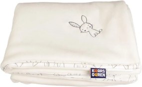 Kaarsgaren Zateplená deka 70x100 cm šedá zajíček