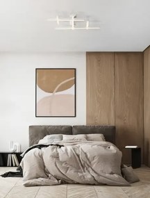 LED stmívatelné bílé moderní stropní svítidlo Pace