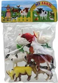 MaDe Zvířátka v sáčku 7-10 cm / Figurky zvířátek / od 3 let