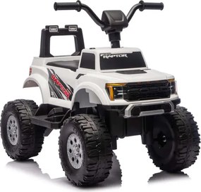 Elektrické autíčko Ford F-150 Raptor bílé