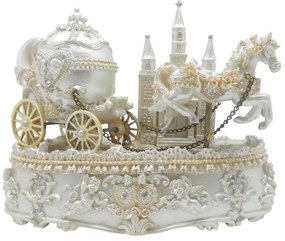 Madrid Magnificence Svatební kočár - hrací skříňka - svatební dar – 14279