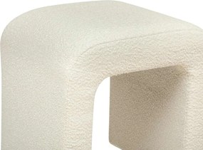 Židle ve tvaru oblouku bouclé SEVI, výška 43 cm