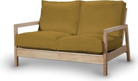 Potah na pohovku IKEA  Lillberg 2-místná nerozkládací barva žlutá látka pletený vzor