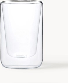Sada dvoustěnných skleněných pohárků na kávu Nero, 2 díly