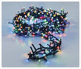 Světelný vánoční řetěz Twinkle 30 m, barevný, 1500 LED