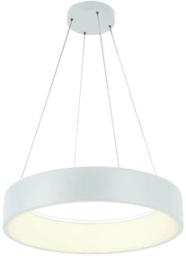 Eurolamp LED Lustr na lanku LED/30W/230V 4000K pr. 45 cm bílá EU0020