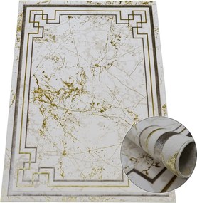 BE Koberec Allianz 6309 BEIGE - béžový obdélníkový Rozměr: 60x100 cm