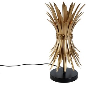 Stolní lampa Art Deco zlatá - Wesley