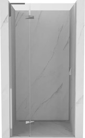 Mexen Mist-H L, 1-křídlé sprchové dveře levé 85 cm, čiré sklo, chromový profil, 8A5L-085-000-01-00-L