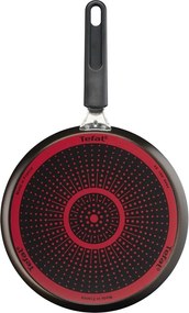 Pánev s nepřilnavým povrchem na palačinky ø 25 cm Simply Clean Red B5671053 – Tefal