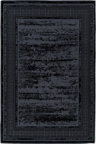 XXXLutz NAPLOCHO TKANÝ KOBEREC, 120/170 cm černá - Online Only koberce & rohožky - 005937049631