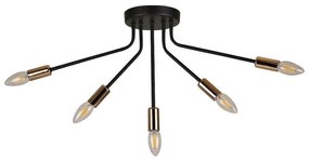 Candellux Přisazený lustr TIARA 5xE14/40W/230V CA0443