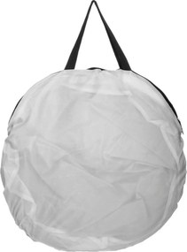 Dětský stan, O 100 cm, polyester, šedá