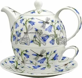 Tea for one Dovedale Harebell sada šálek 250 ml s konvičkou Dunoon