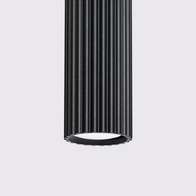 Sollux Lighting Závěsné svítidlo KARBON 3L černé