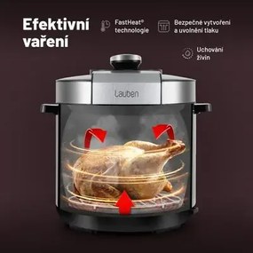 Lauben Multi Cooker 18SB Czech Edition / Multifunkční hrnec / 6L / 18