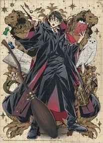 DODO Puzzle Harry Potter: Mladý kouzelník / 250 dílků