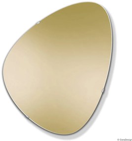 Zrcadlo Fly Gold Rozměr: 80 x 107 cm