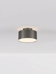 Šedé hliníkové LED stropní svítidlo Ozen – Nova Luce