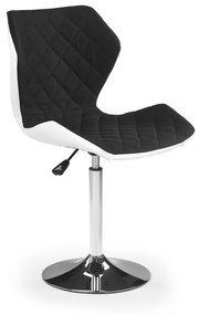 Barová židle Lugar 2 (černá + bílá). 796451