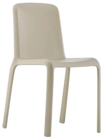 OnaDnes -20% Pedrali Krémová plastová jídelní židle Snow 300