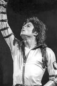 Fotografie Michael Jackson on stage in Nice, French Riviera, August 1988, .
