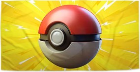 Sablio Ručník Pokemon ball Exploze - 70x140 cm