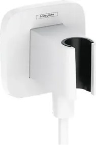 Hansgrohe Fixfit - Sprchové kolínko s držákem matná bílá
