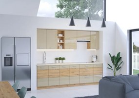 Kuchyňská linka ARTISAN cappuccino Rozměr: 260 cm