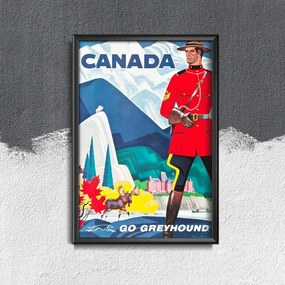 Plakát Kanada go greyhound
