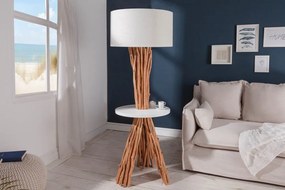 Stojanová lampa Kash 153 cm náplavové dřevo