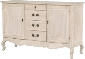 Komoda Venezia 150 cm z masivu béžová