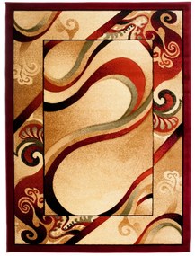 Kusový koberec Vlnění krémový 190x270cm