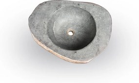 Indera The Lavabo Slice Avocado 57039 Umyvadlo z přírodního říčního kamene