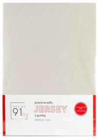 JERSEY PROSTĚRADLO 220X240 CM, VÝŠKA 30 CM BÉŽOVÉ