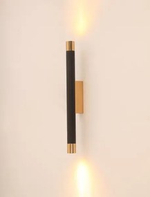 Designové nástěnné svítidlo Q zlatá