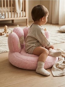 Sinsay - Taburet ve tvaru tlapky - pastelová růžová