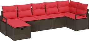 Set pohovek 4 ks polyratan 3360535