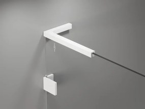 Mexen Lunar L sprchová stěna Walk-in pravá 120 x 200 cm, transparentní 8 mm, bílá - 830L-120-000-20-00-P