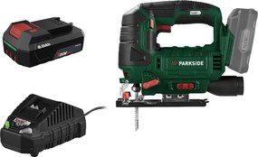 Parkside® Aku přímočará pila Pstda 20-Li C3, 2 Ah