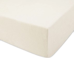 JERSEY PROSTĚRADLO PREMIUM 180X200 CM PŘÍRODNÍ