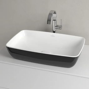Villeroy & Boch 417258BCT8 - Umyvadlo na desku ARTIS 58x38,5 cm keramika/černá