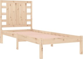 Rám postele masivní dřevo 90 x 190 cm Single 3104183