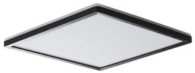 KANLUX KANLUX, AZPO stropní LED svítilna, 300x300mm, 17,5W, IP54, černá matná, 31509