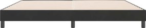 Postel Box Spring bez matrace černá 180x210 cm samet 3315839