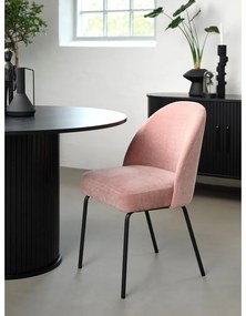 Růžová jídelní židle Creston – Unique Furniture