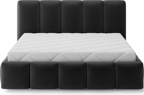 Postel Edvige + Dřevěný rám + plynový výtah + kontejner 140x200