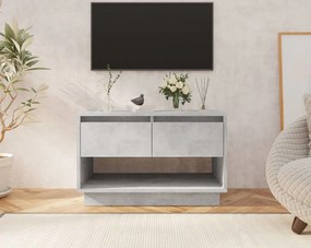 vidaXL TV skříňka 70 x 41 x 44 cm kompozitní dřevo [812975] Barva: Betonová šedá