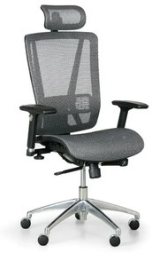 Kancelářská židle LESTER M, šedá