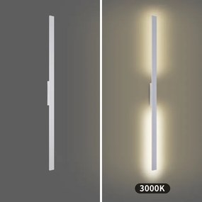 BRILAGI - LED Venk. nást. svít. LUNA LED/30W/230V 3000K IP65 150 cm bílá CRI 90